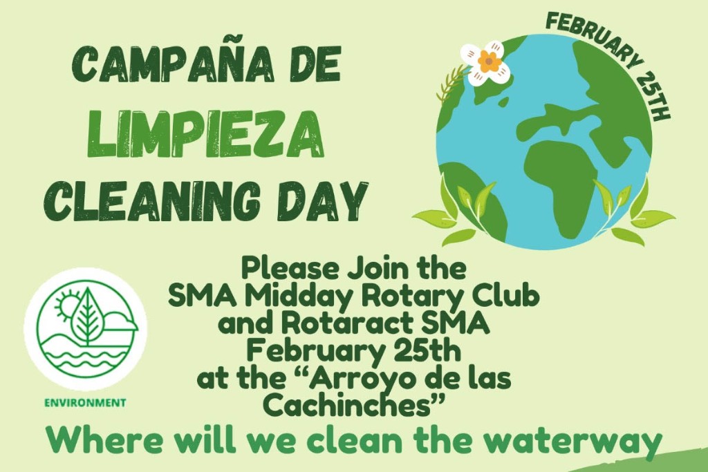 Clean Up Day in Guadalupe [] “Arroyo de las Canchinches” [] Rotary San ...