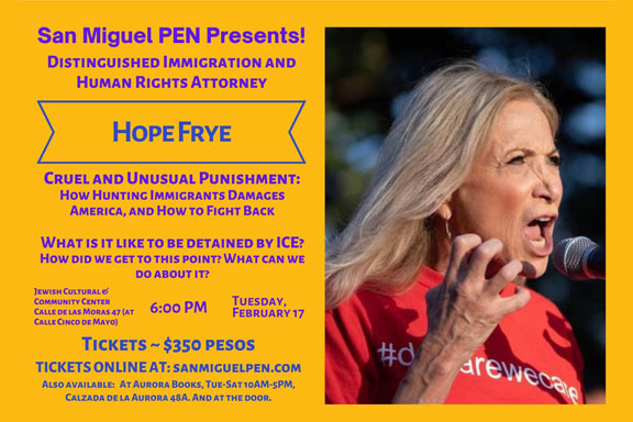 San Miguel PEN: Hope Frye “Cruel and Unusual Punishment” - Discover San ...